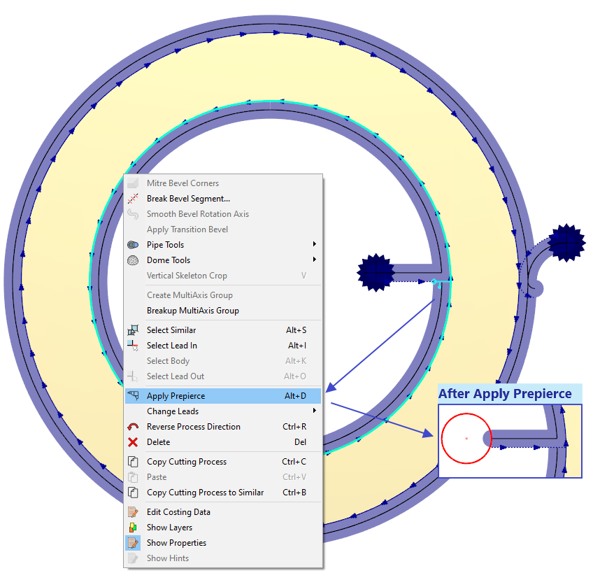 Processing > Cutting > Pre-Piercing Of Cutting and Beveling Processes