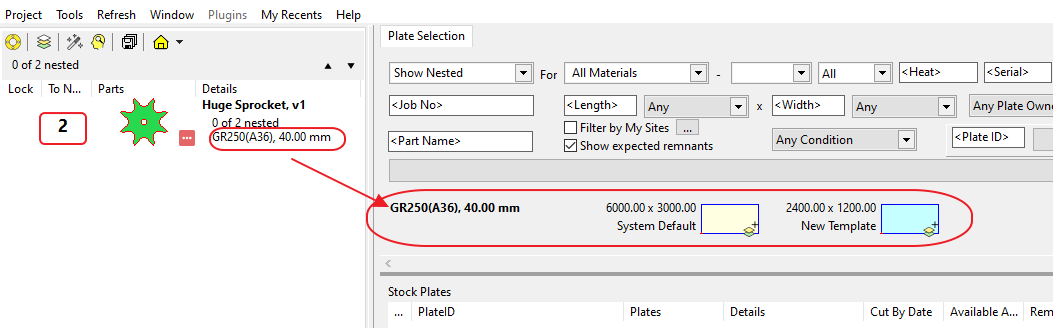 Nesting > Using QuickPlates